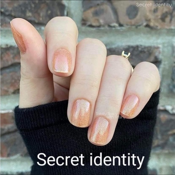 Color Street | Makeup | Retired Color Street Secret Identity Gold ...